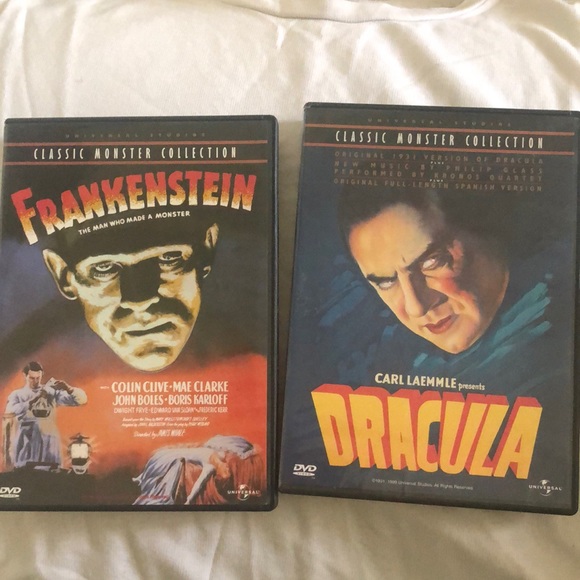 Media | Frankenstein Dracula Classic Dvds Bundle | Poshmark